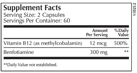 Moss Nutrition Product: NeuRemedy Ultra 120 VC
